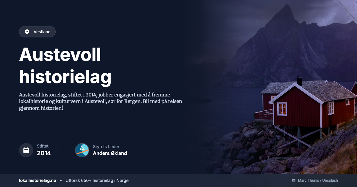 Austevoll historielag i Vestland | lokalhistorielag.no