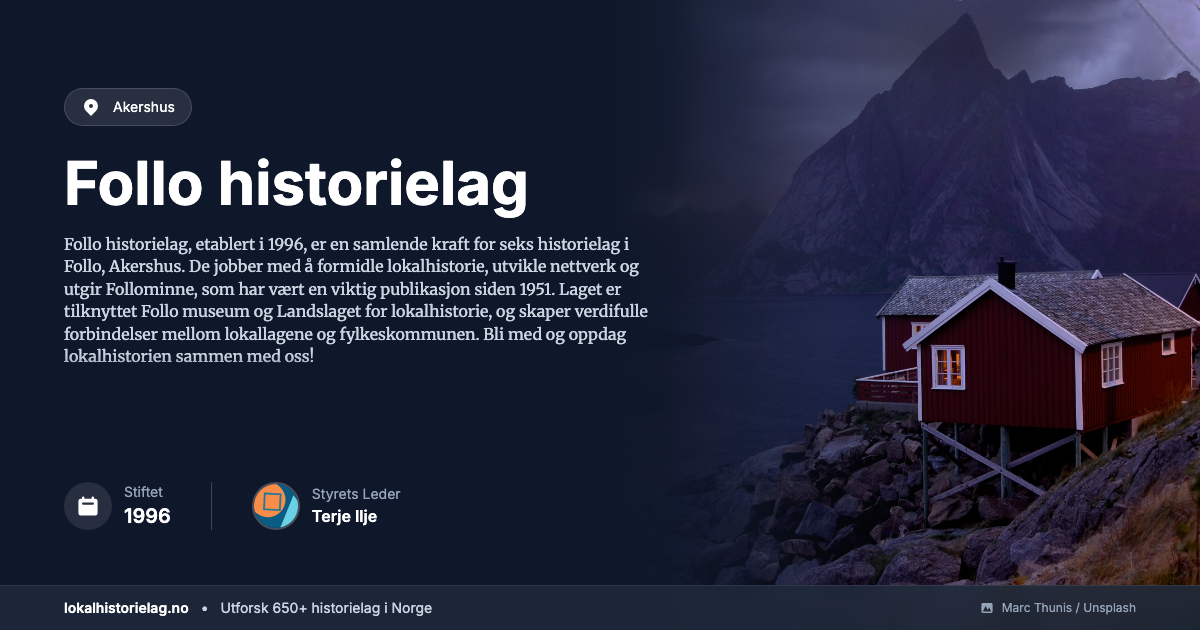 Follo historielag i Akershus | lokalhistorielag.no