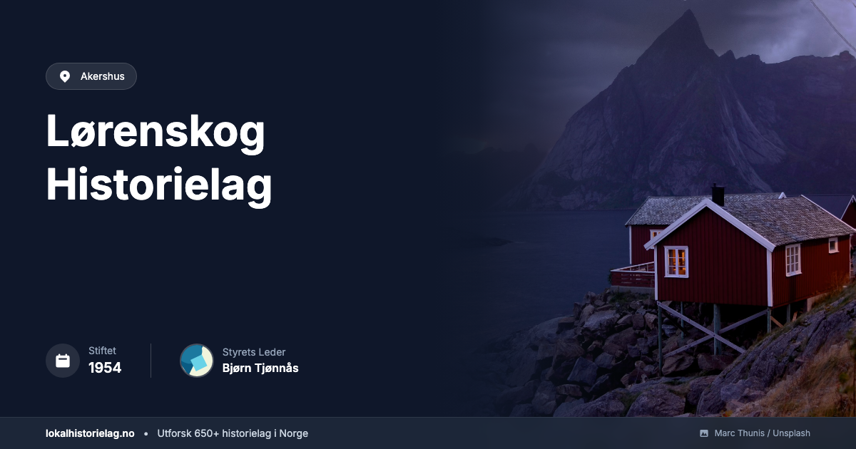 Lørenskog Historielag i Akershus | lokalhistorielag.no