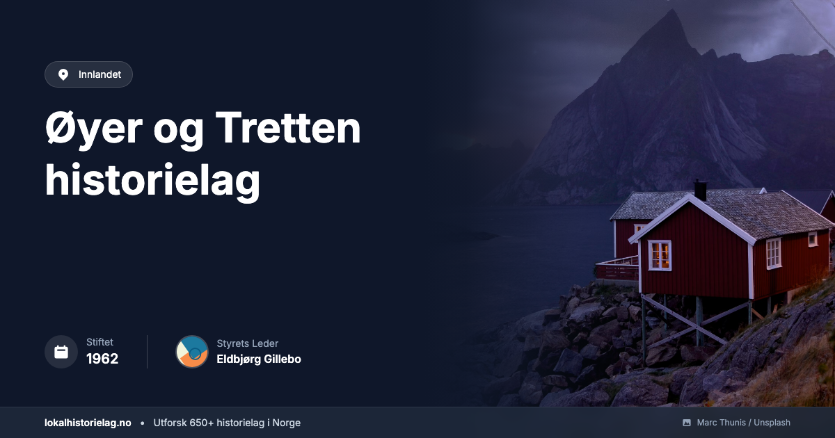 Øyer og Tretten historielag i Innlandet | lokalhistorielag.no